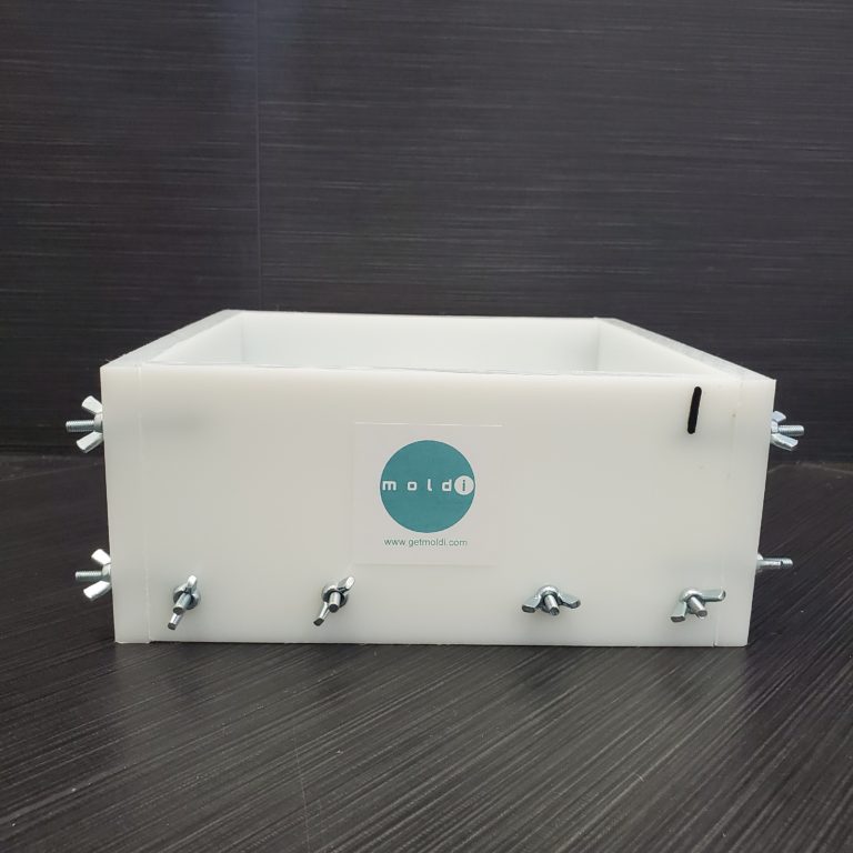 8×8 HDPE Resin Mold - Moldi