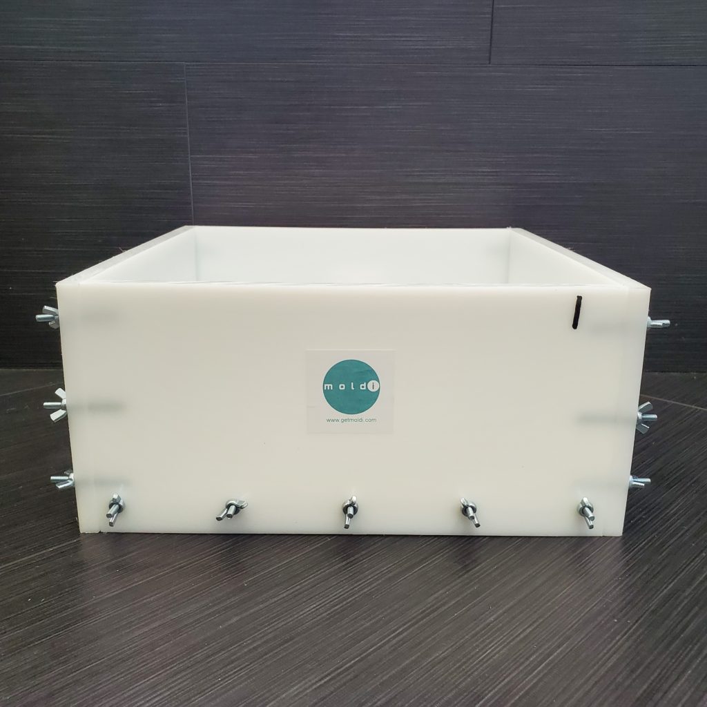 12×12 HDPE Resin Mold – Moldi