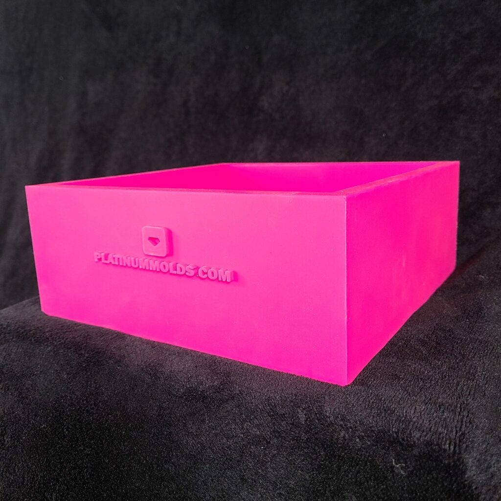 Deep Square Floral Preservation Mold - Moldi